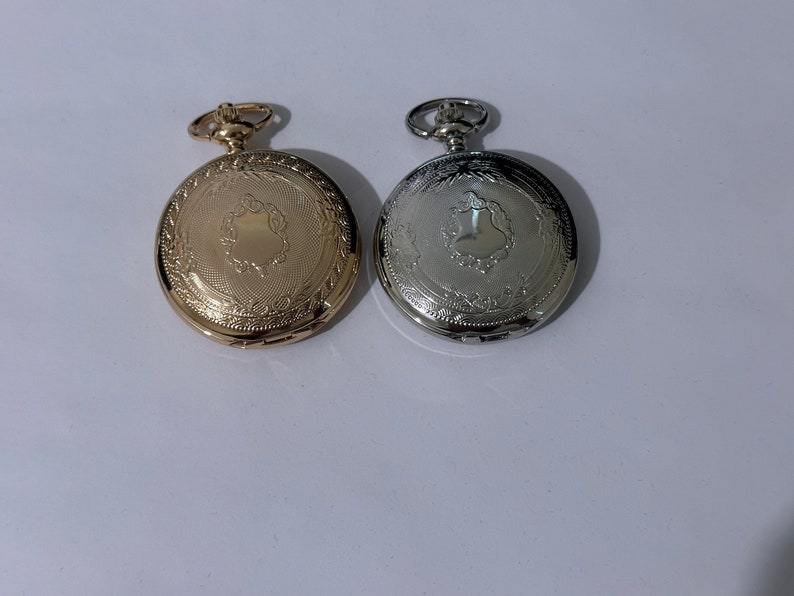 Vintage Style Pocket Watch / 2 Styles - Etsy