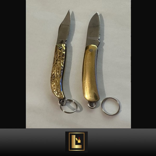 Mini Knife Keychain - Etsy