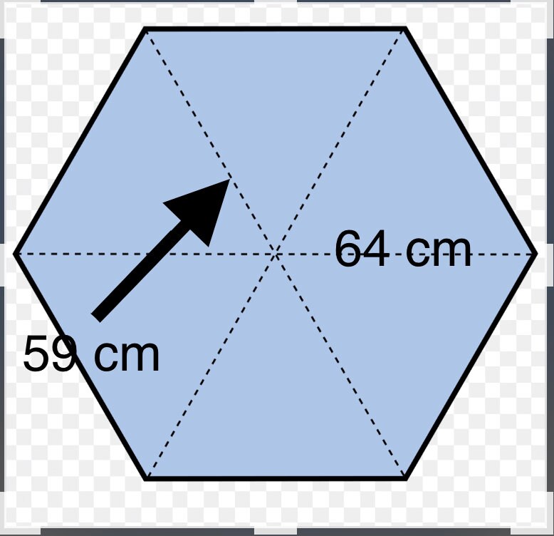 Hexagonal Support Table - Etsy