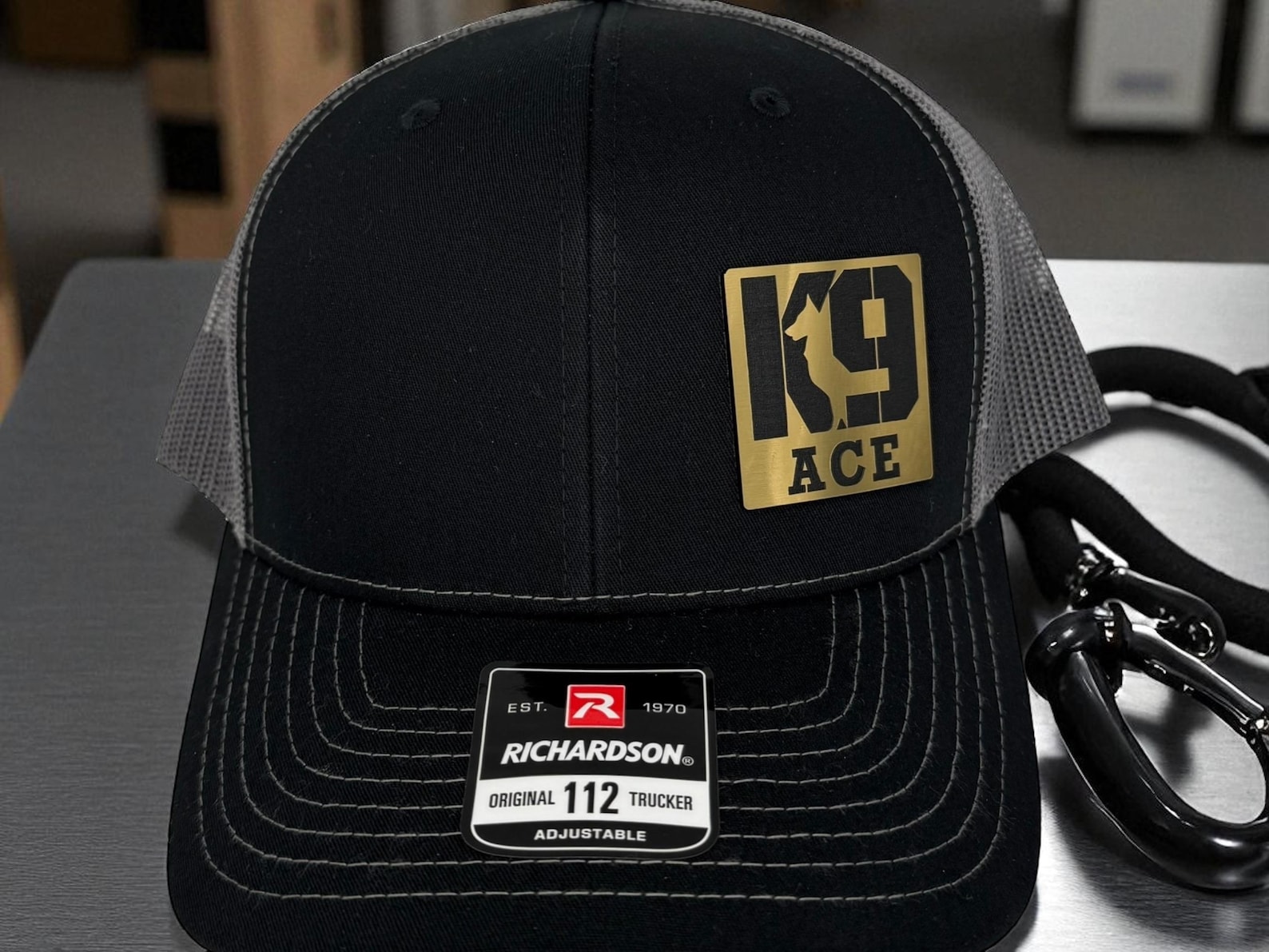 Richardson 112 K9 Patch Trucker Hat - Personalized K9 Name - Etsy