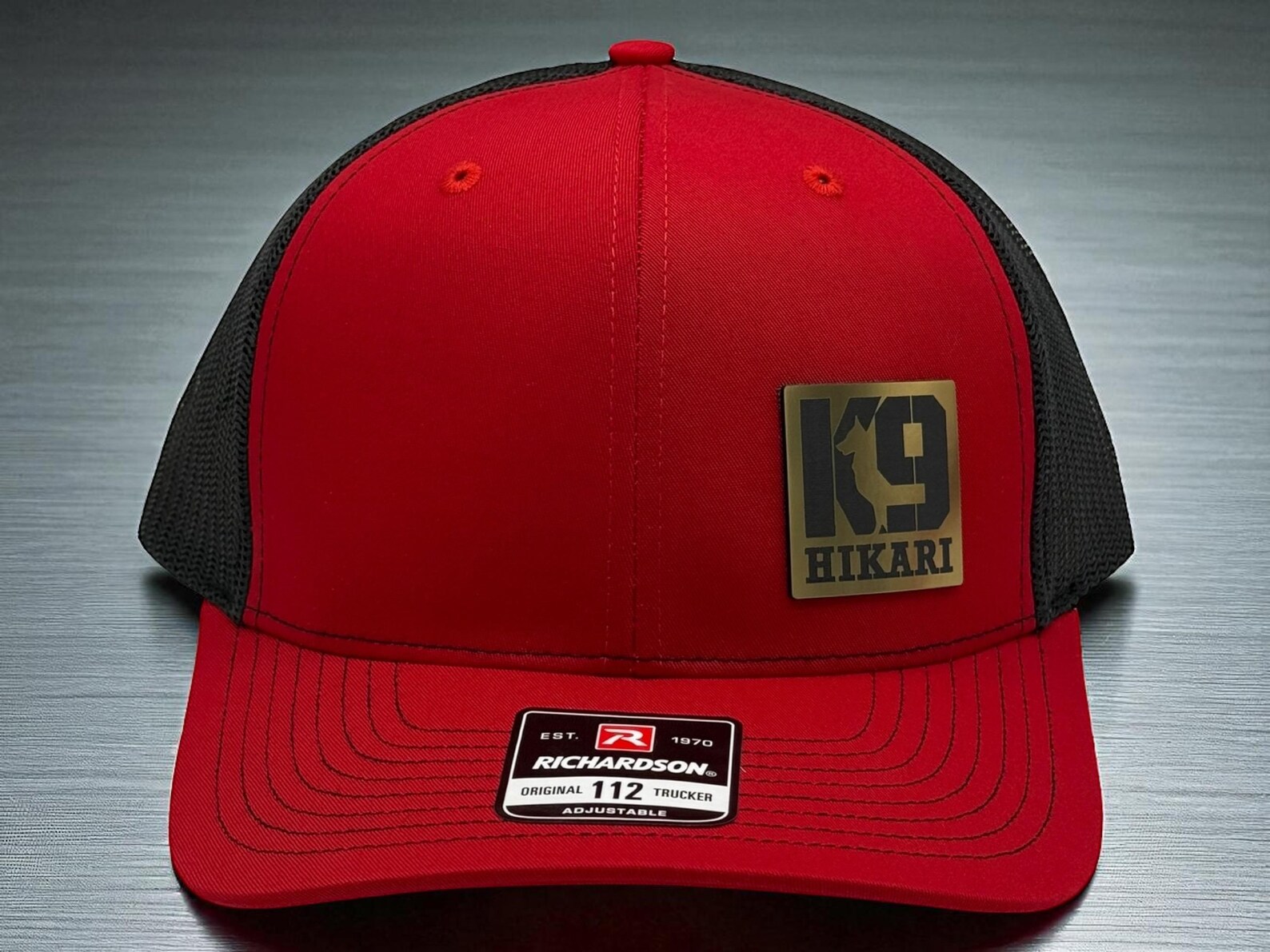 Richardson 112 K9 Patch Trucker Hat - Personalized K9 Name - Etsy
