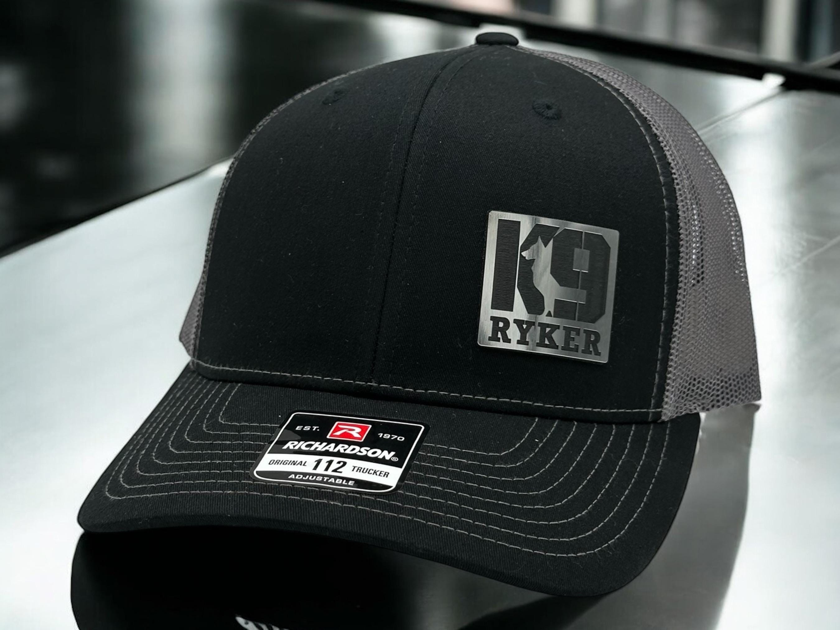 Richardson 112 K9 Patch Trucker Hat - Personalized K9 Name - Etsy