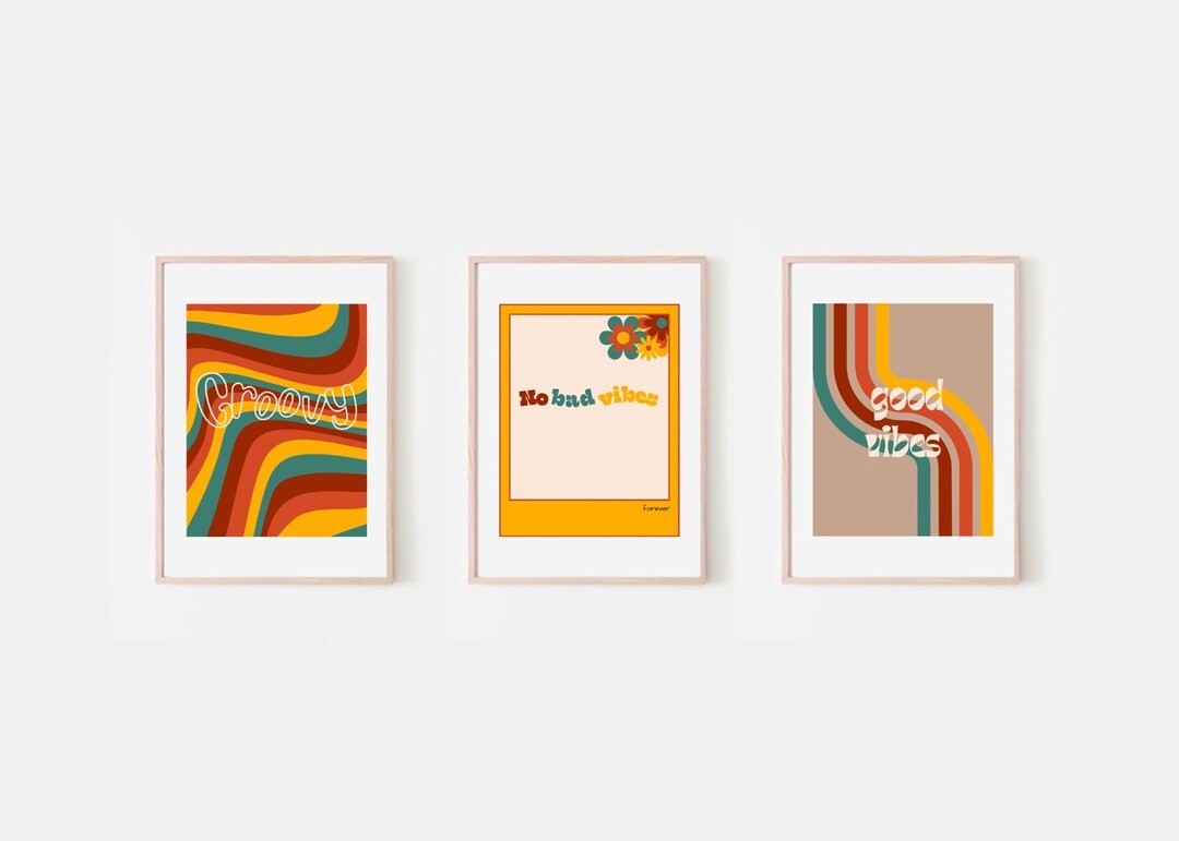 Retro Prints, Quotes, Digital Download, Printable, Art, Wall Decor - Etsy