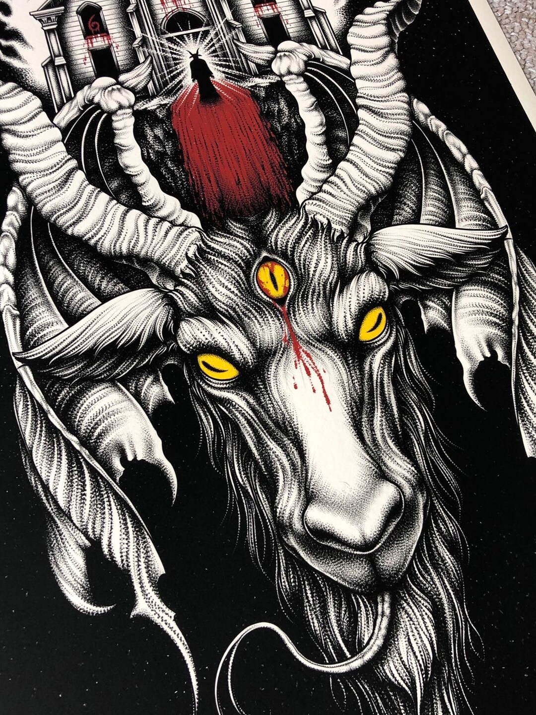 Lucifer Art Print 23”x12” - Etsy
