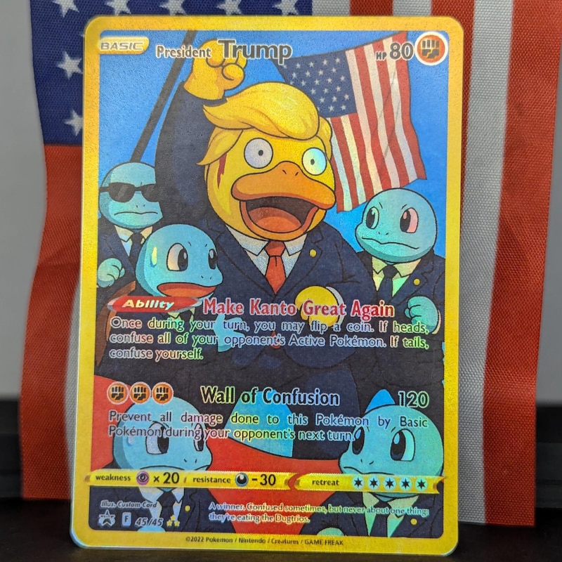 President Trump Trading Cards - Etsy
