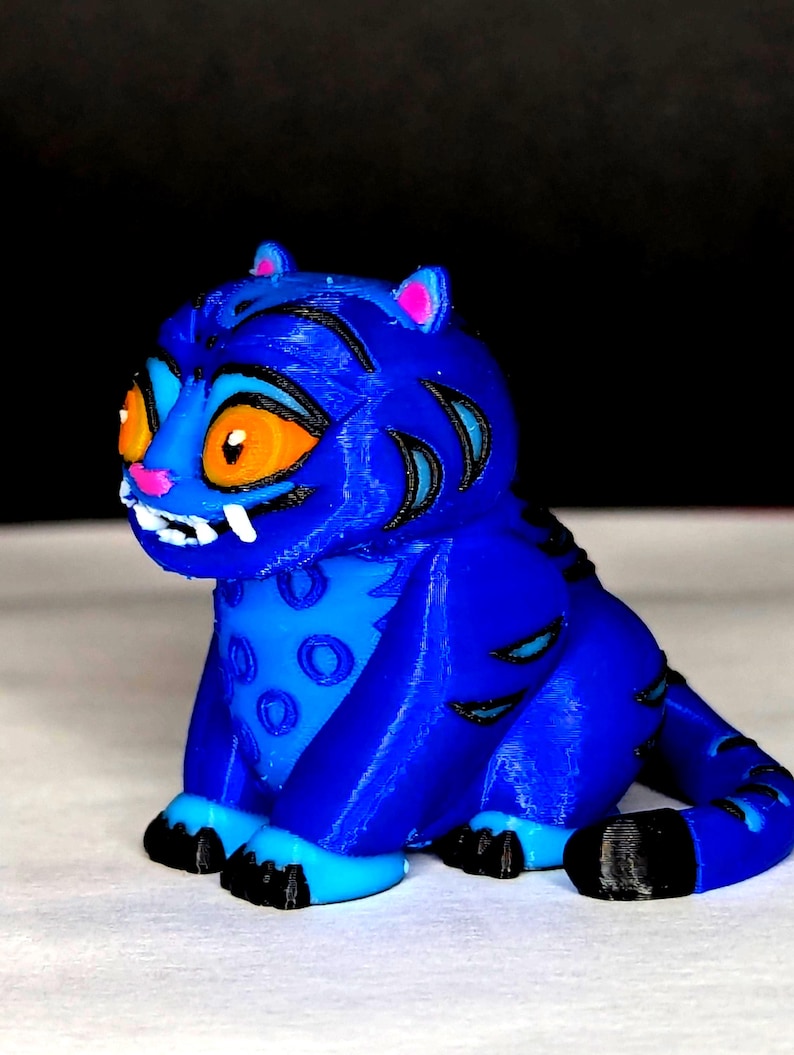 K-pop Demon Hunters Derpy Cat Figure – Inspired 3D Printed 1.5 Inch ...