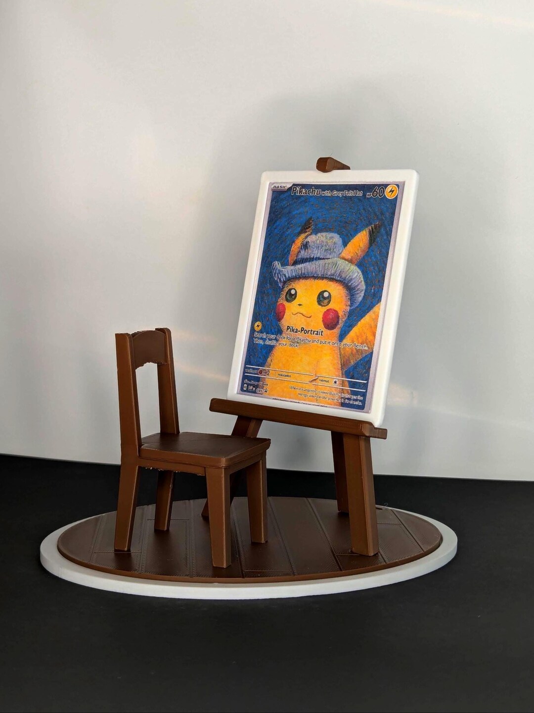 3D Printed Card Easel Display: Trading Cards, Art & Collectibles - Etsy