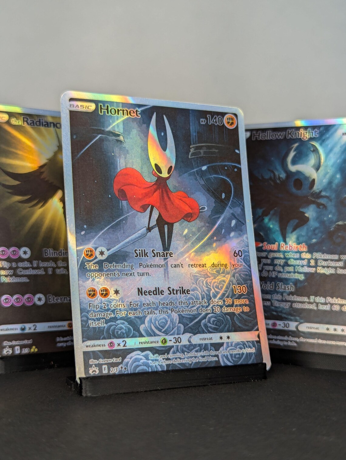 Hollow Knight Holographic Proxy Card Set: Fan Art Collectibles - Etsy