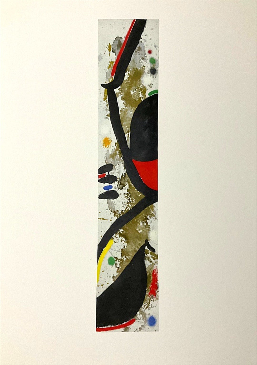 Joan Miro, Original Lithograph Birds, 1985 Limited Edition Signed Color ...