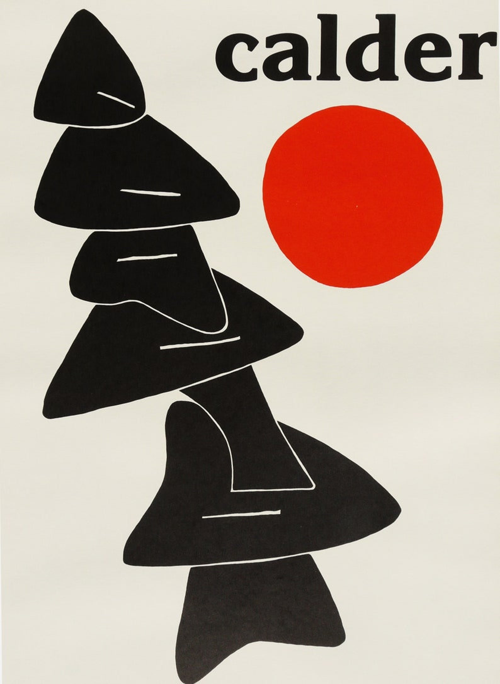 Alexander Calder 1898-1976, Abstraction, 1976, Original Vintage ...