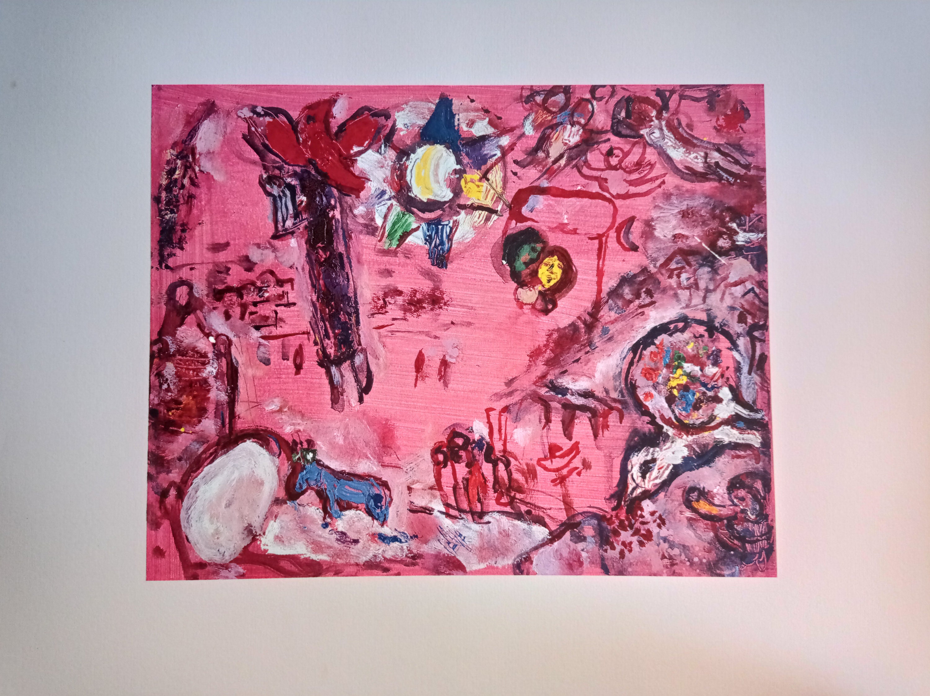 Marc CHAGALL the Song of Songs V2 Beautiful Lithograph in - Etsy