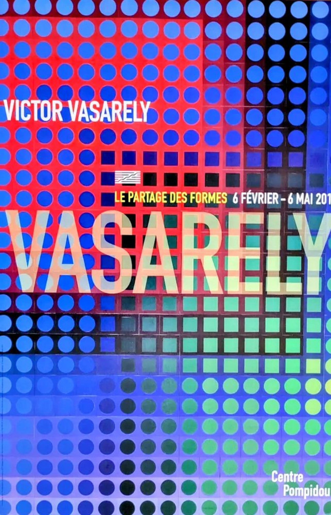 Victor VASARELY Rare Litho-poster, 2019 - Etsy