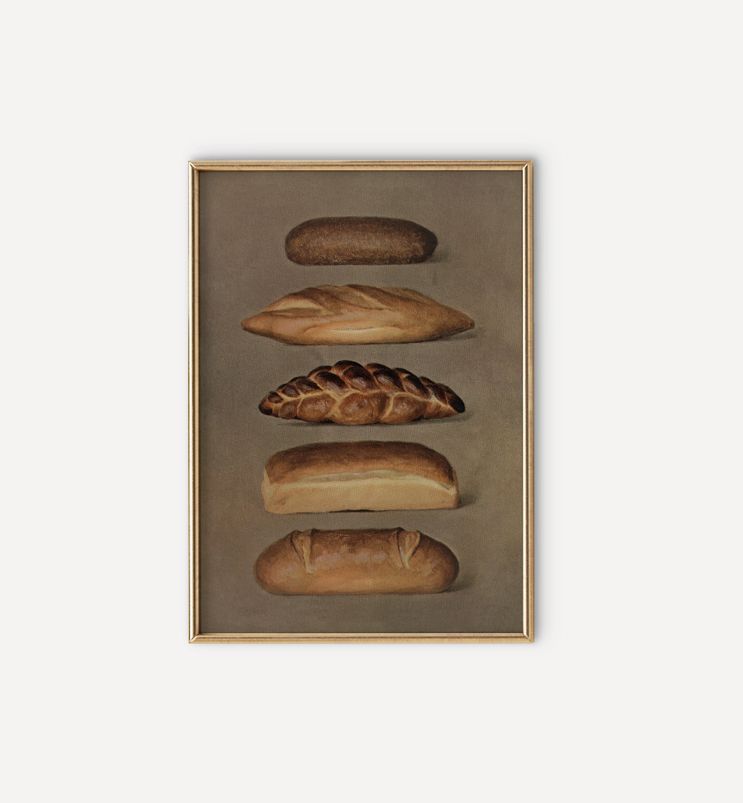Printable Bakery Wall Art | Antique Bread Art Print | Still Life ...