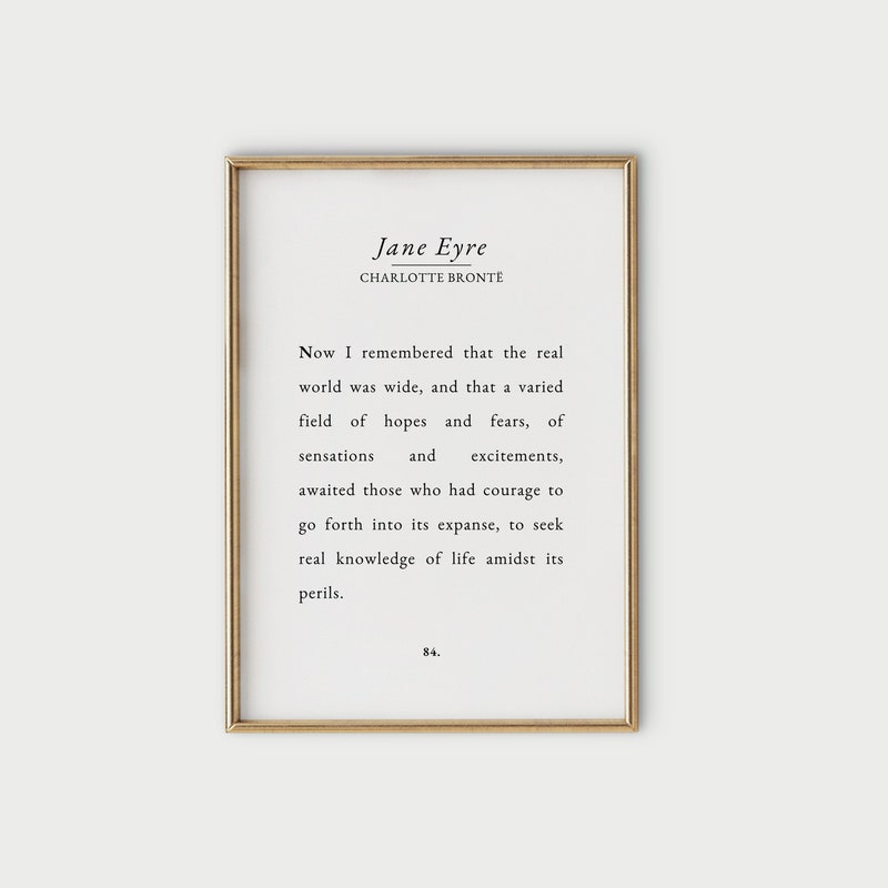 Jane Eyre - Etsy