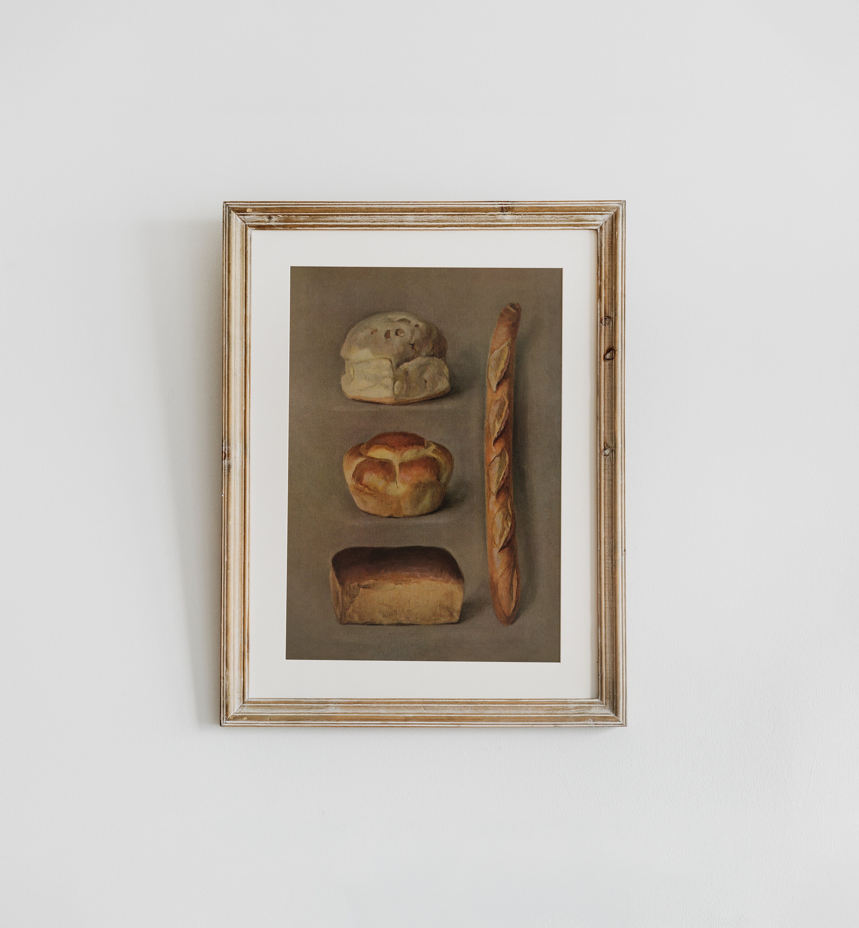 Vintage Bread Print Set Printable Pair of 2 Bakery Art - Etsy