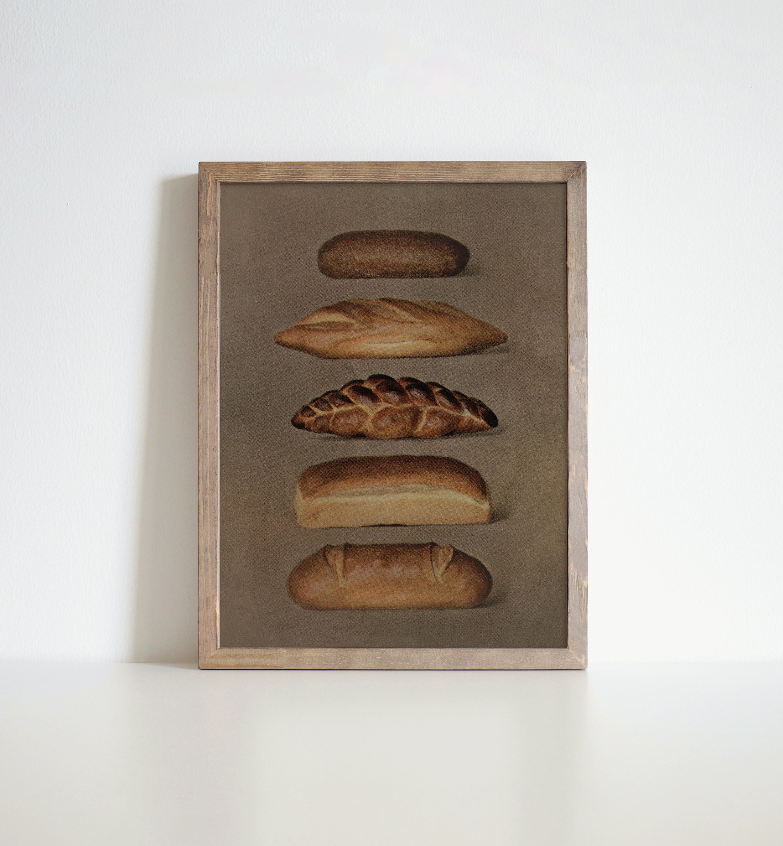 Vintage Bread Print Set Printable Pair of 2 Bakery Art - Etsy