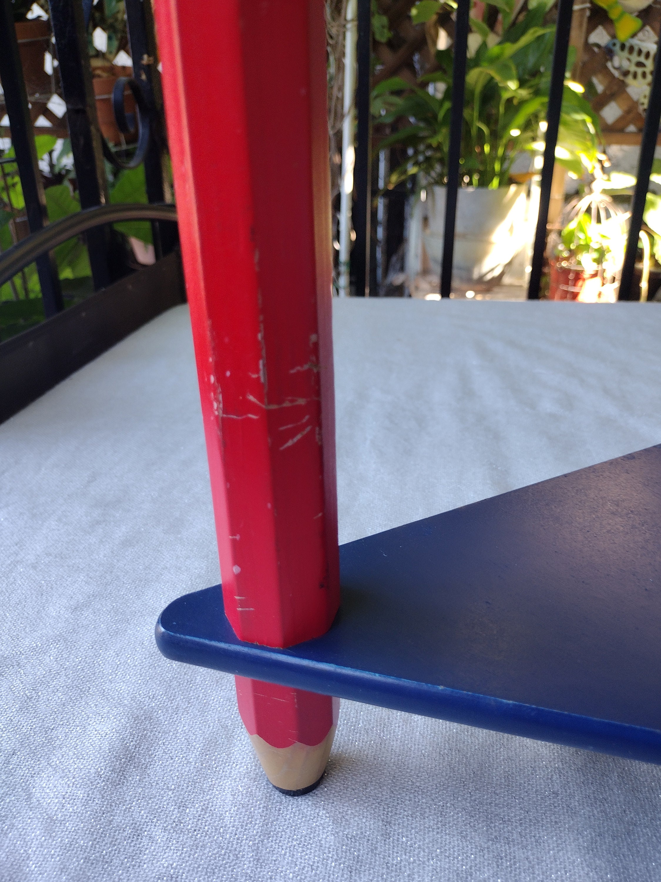 Multi Color Pencil Corner Shelf - Etsy