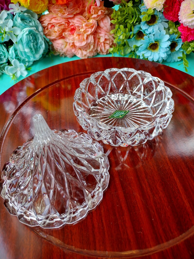 Godinger Crystal Candy Dish - Etsy