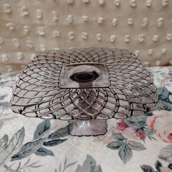Purple Cake Stand - Etsy