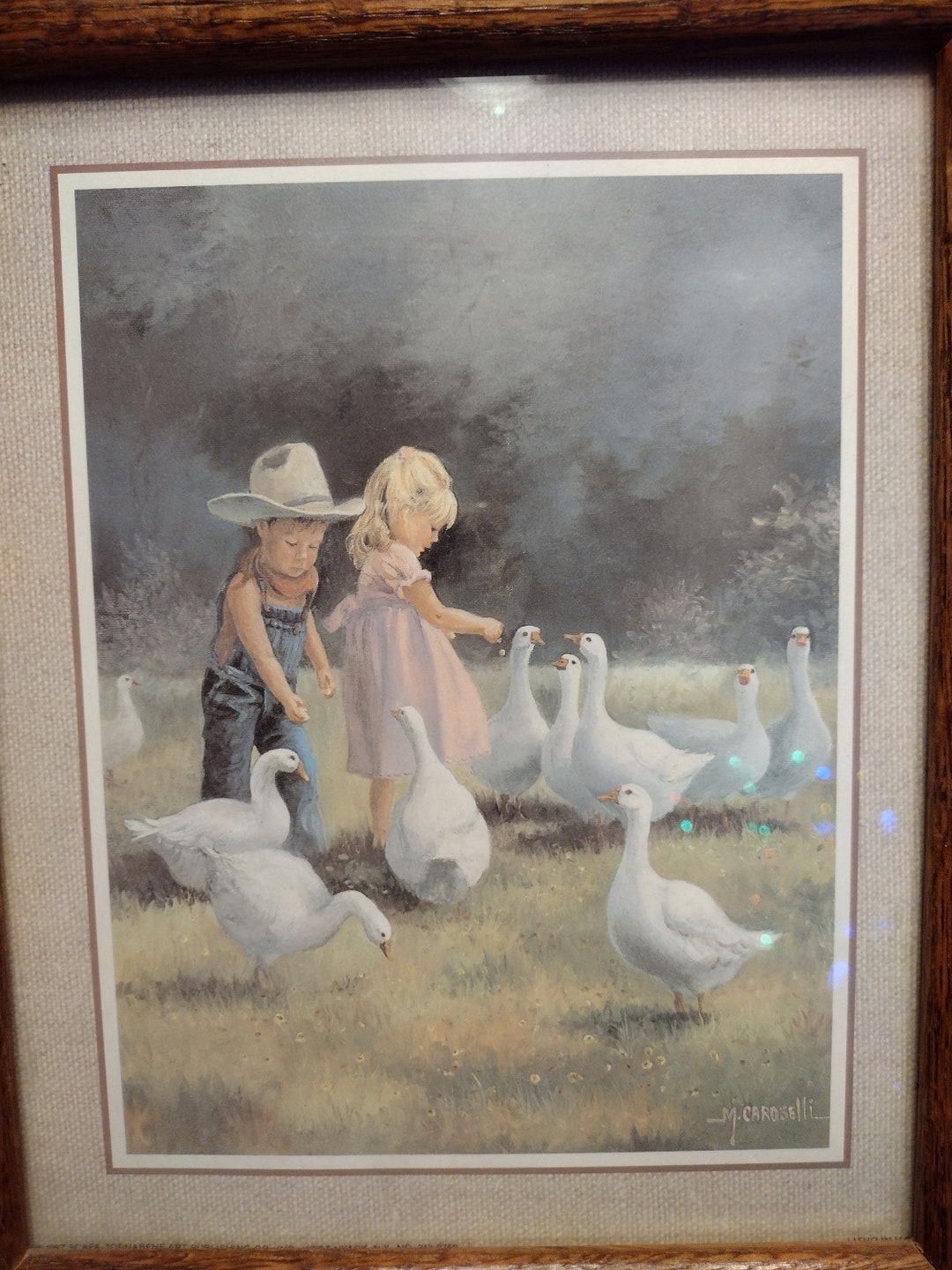 M Caroselli Vintage Framed Print - Etsy