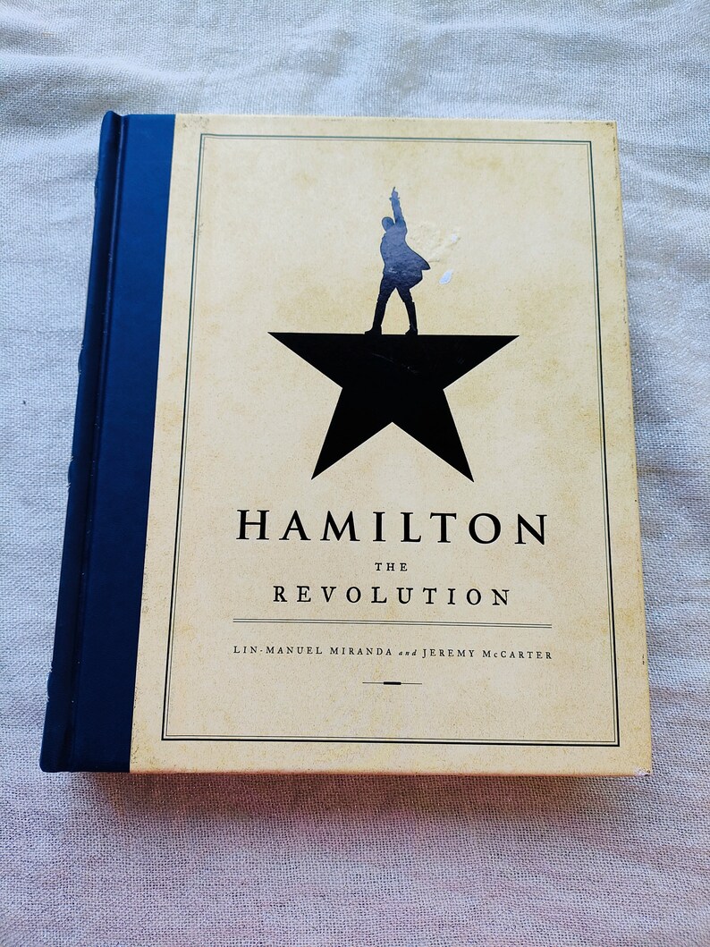 HAMILTON the Revolution Hardcover Book - Etsy