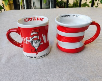 Dr Seuss Cat in the Hat Coffee Mug Classics, Holiday Gifts, Colorful ...