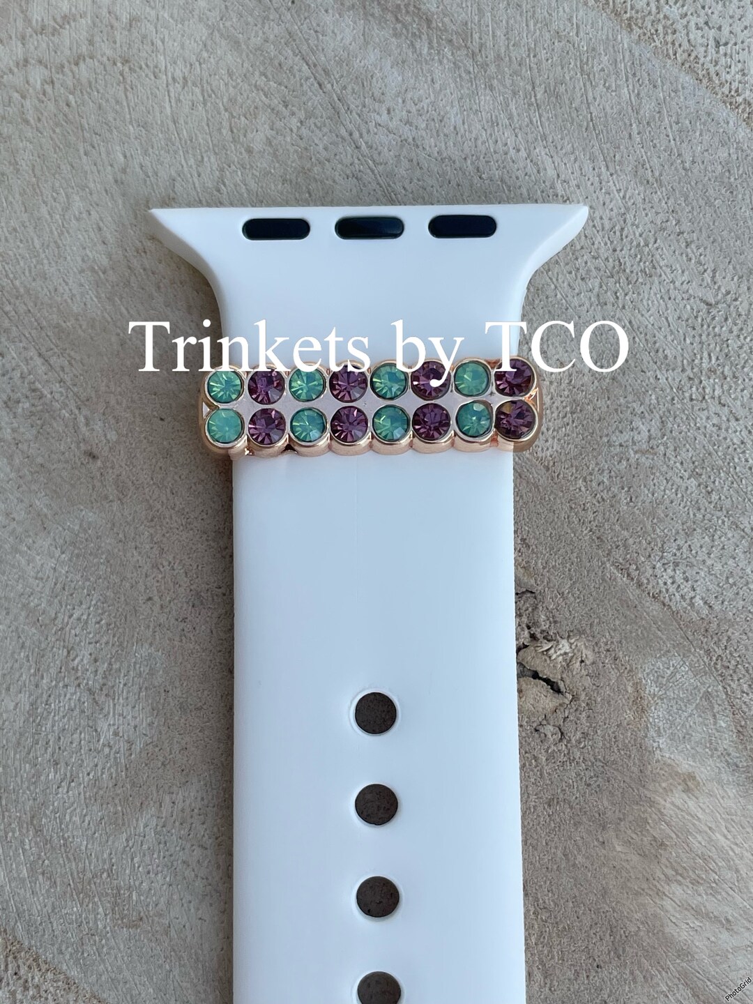 Magical Double Crystal Band Bars DESIGNED BY TRINKETSBYTCO - Etsy