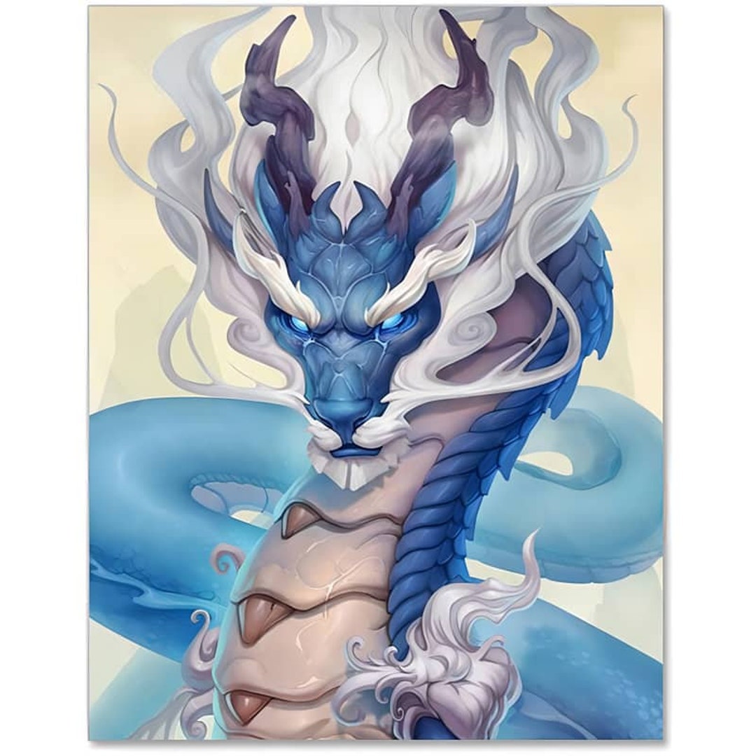 Diamond Painting Weiser Dragon - Etsy
