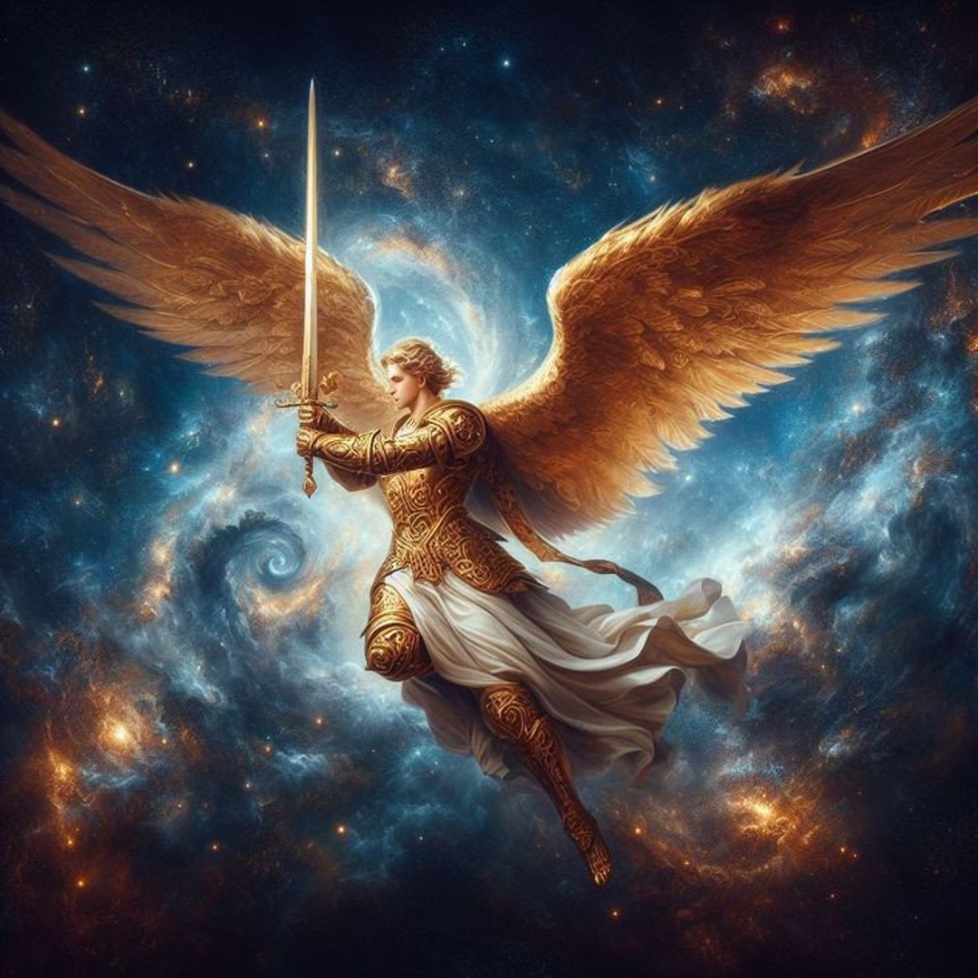 San MIGUEL Arcángel ESPADA Sesiones Angelología - Etsy