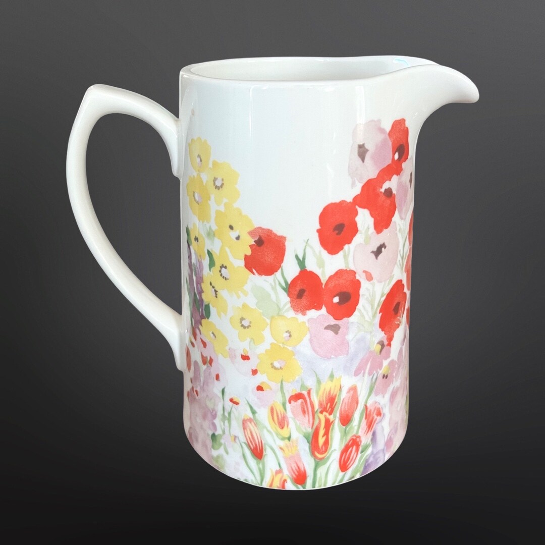 Collier Campbell Design Water Pitcher, Queens by Churchill China, Small ...