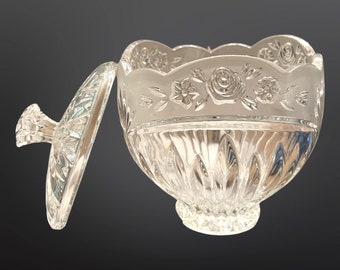 Oneida Crystal Bowl - Etsy