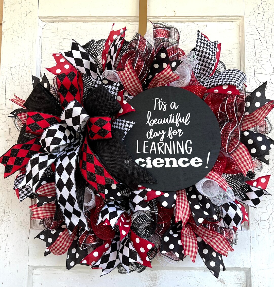 Classroom Wreath - Etsy