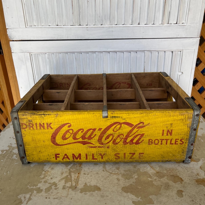 Cola Vintage Crates - Etsy