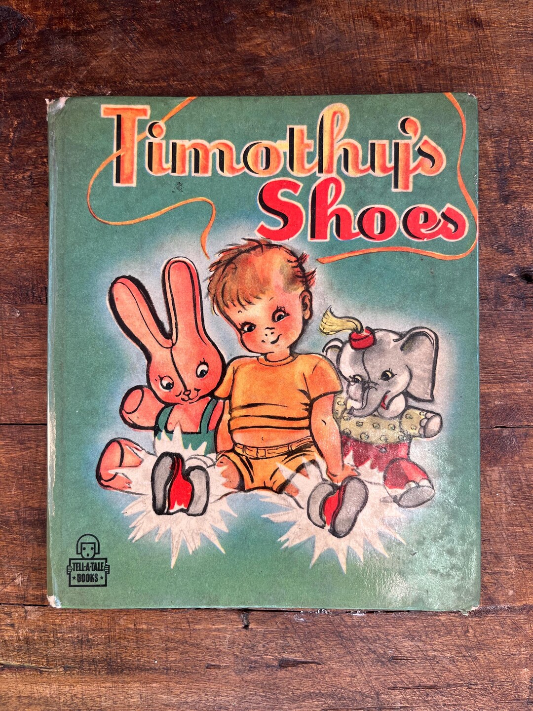Vintage Whitman 1946 Tell-a-tale Timothy’s Shoes, Children’s Book, by ...