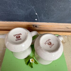 Vintage White Diner Mug, Restaurant Ware, Coffee Mug, Ironstone Mug ...