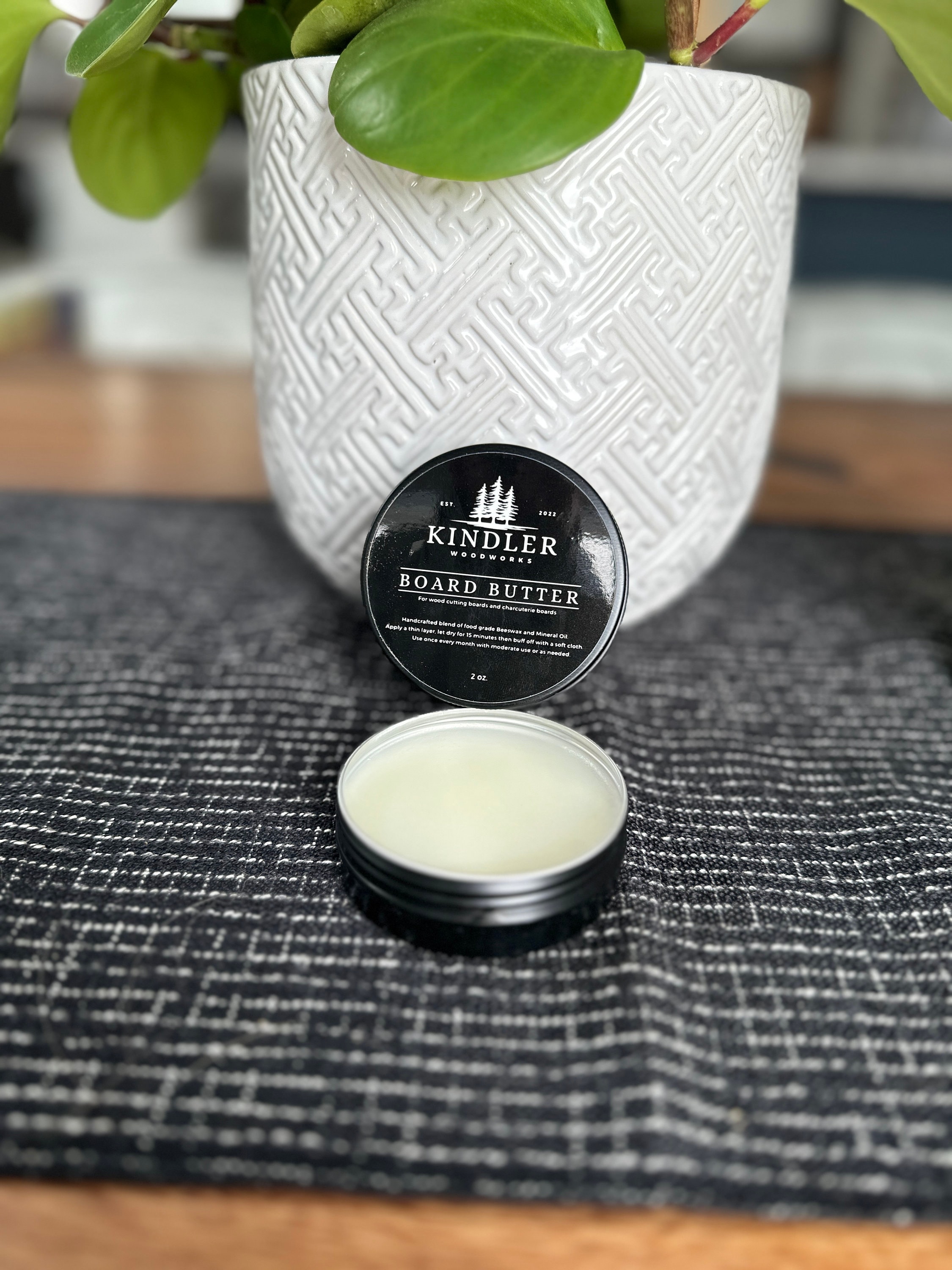 Cutting Board Edge Grain. Wood Hickory, White Oak and Walnut. Size 17 3 ...