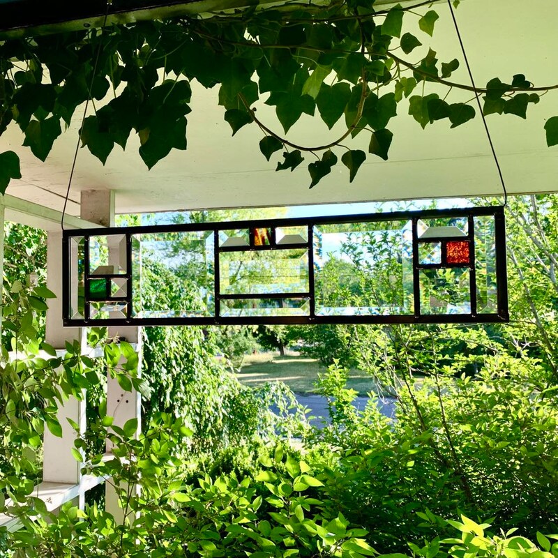 Leaded Glass Panel - Etsy