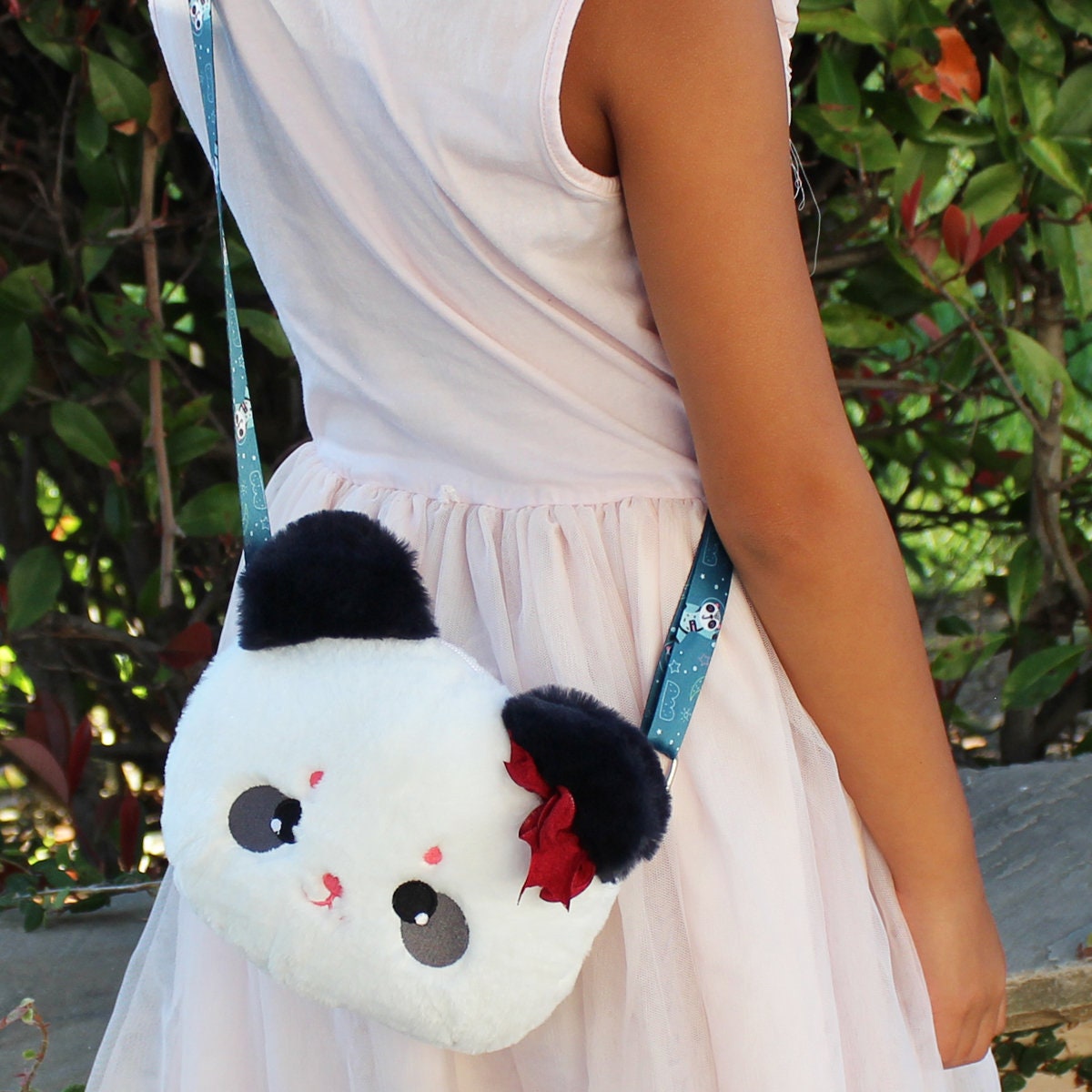 Panda Crossbody Plush Bag Purse Kawaii Cartoon Purse for Girls - Etsy
