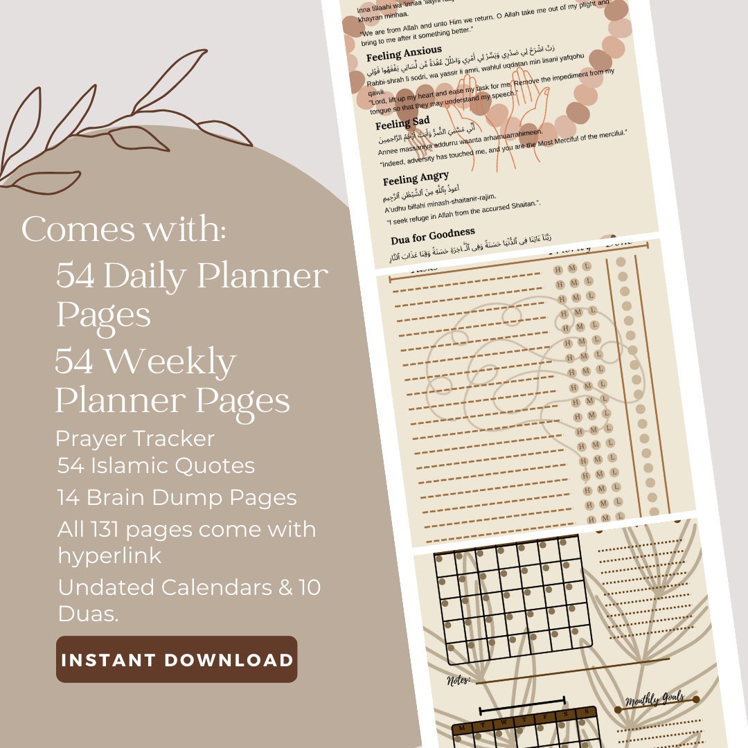 Digital Muslimah Journal Digital Planner Journal Built for A Muslimah ...