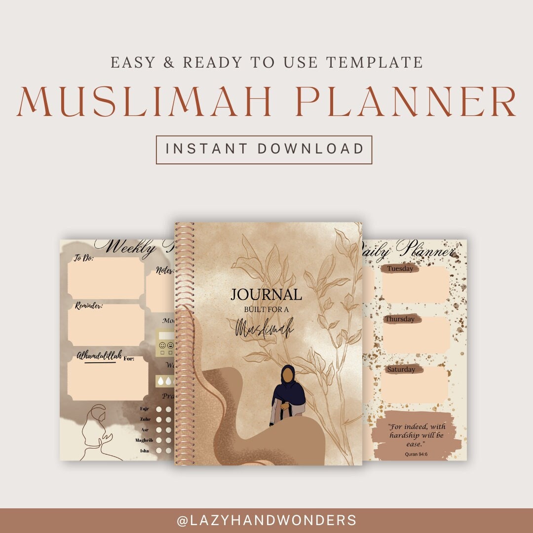 Digital Muslimah Journal Digital Planner Journal Built for A Muslimah ...