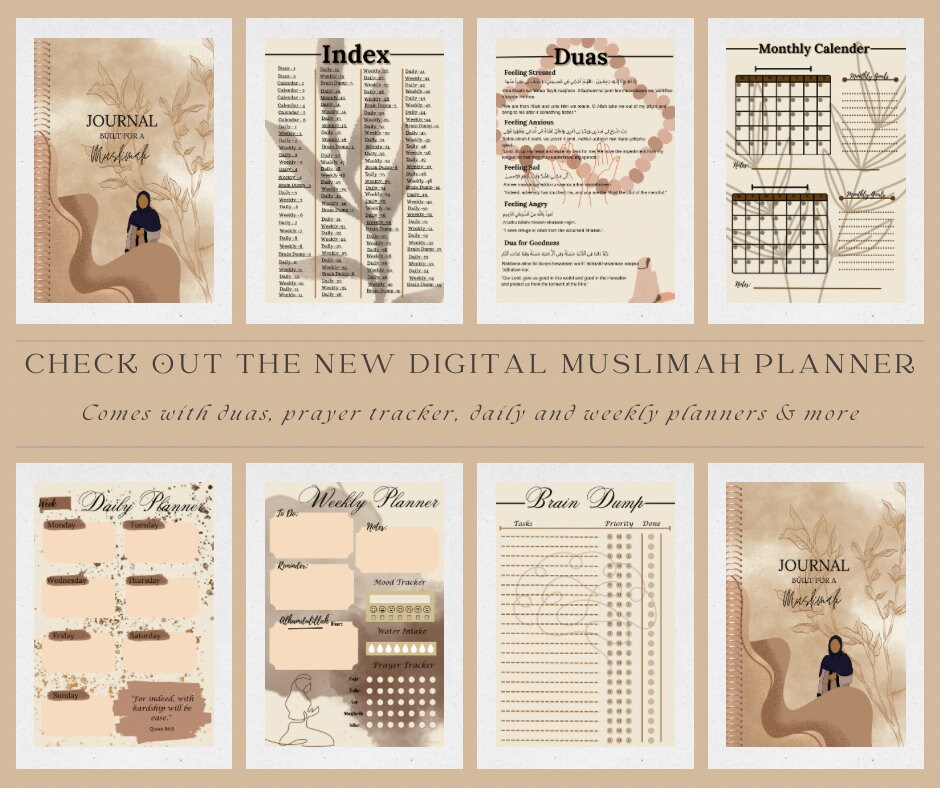 Digital Muslimah Journal Digital Planner Journal Built for A Muslimah ...