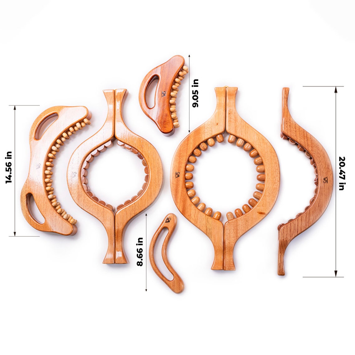 Wood Therapy Tools Kit 6 Pc / Maderoterapia 100% Colombiana Body ...