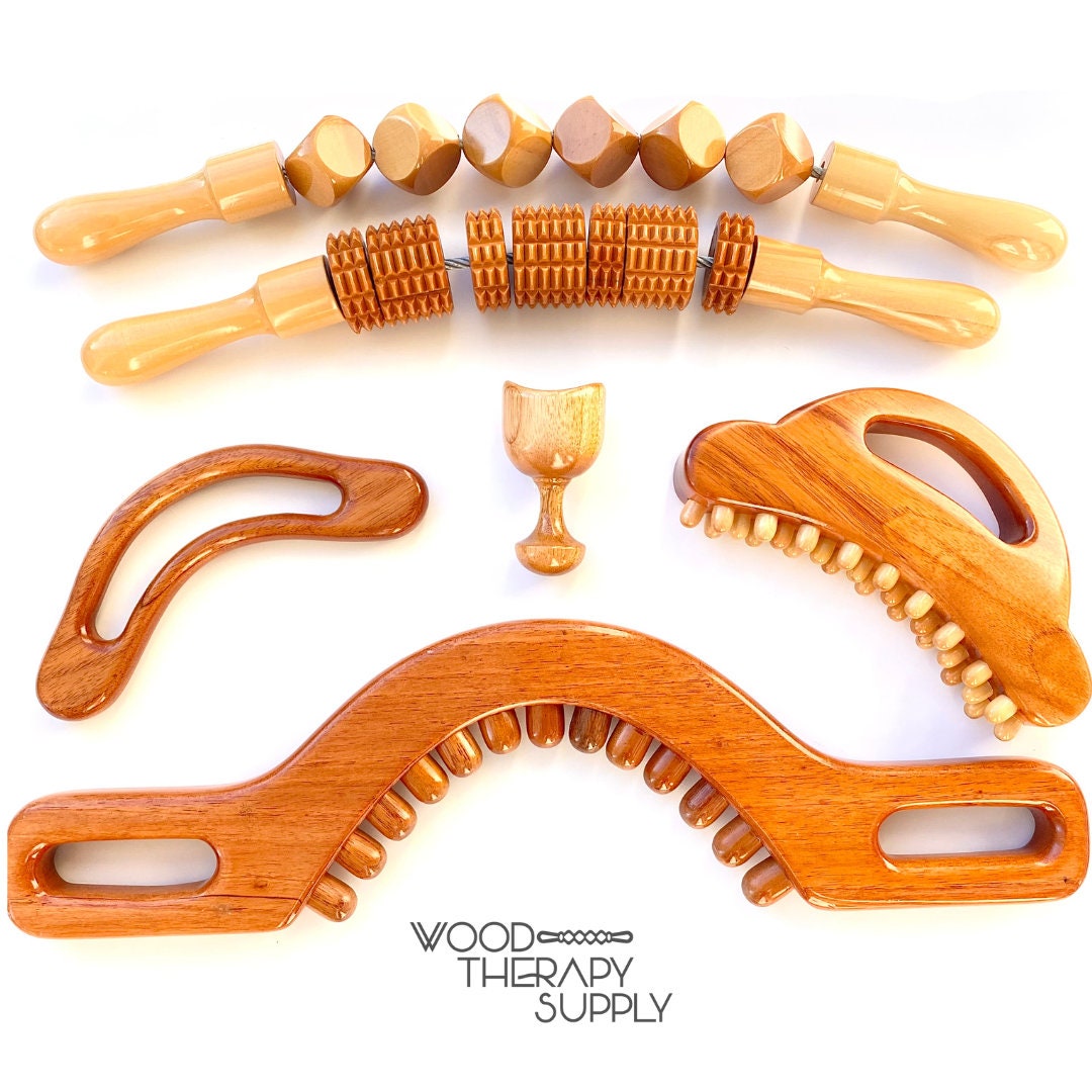 Wood Therapy Tools Kit Maderoterapia Colombiana Kit Body Etsy