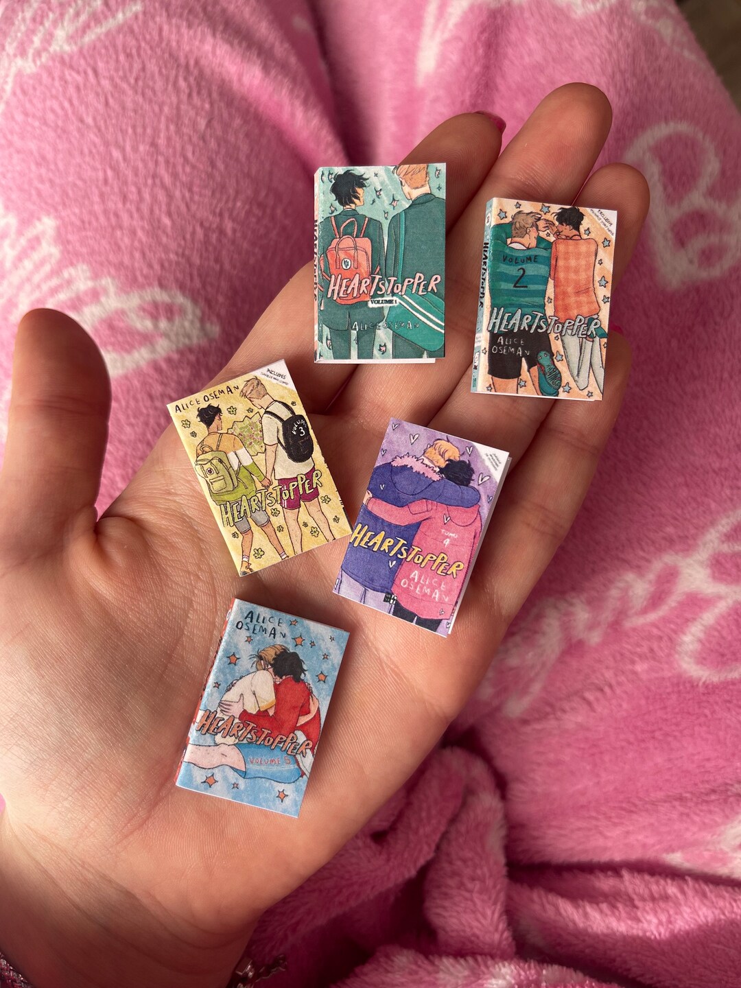 Heartstopper Inspiration Complete Collection of 1:6 Scale Books for ...