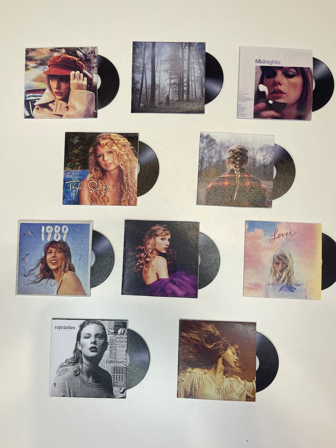 Complete Collection of Miniature Vinyl Records TS - Etsy