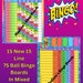 Bundle of 15 Line 75 Balls Bingo Boards- Pack of 15 in Mixed (houdini ...