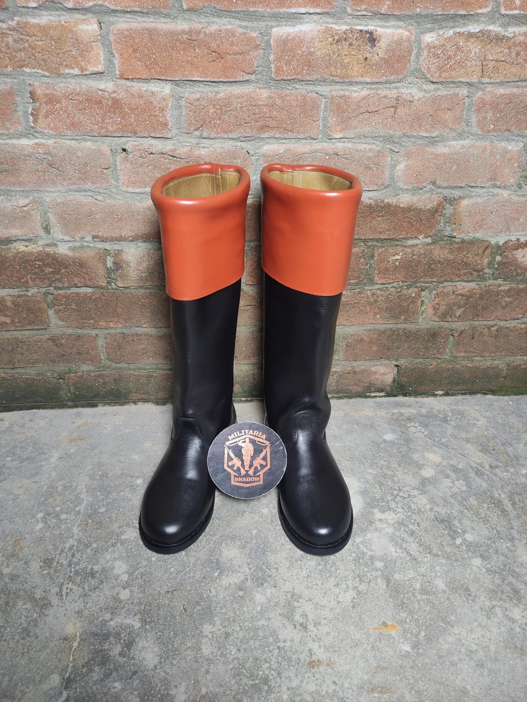 Handmade Leather Riding Boots: Revolutionary War–style Colonial tall ...