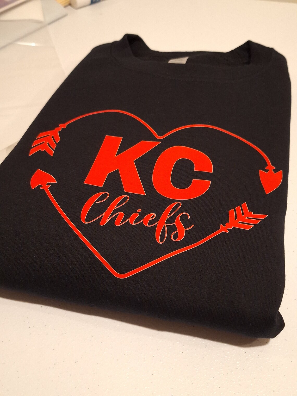 Kansas City Arrow Sweatshirt, Kansas City Shirt, Kansas City Football ...