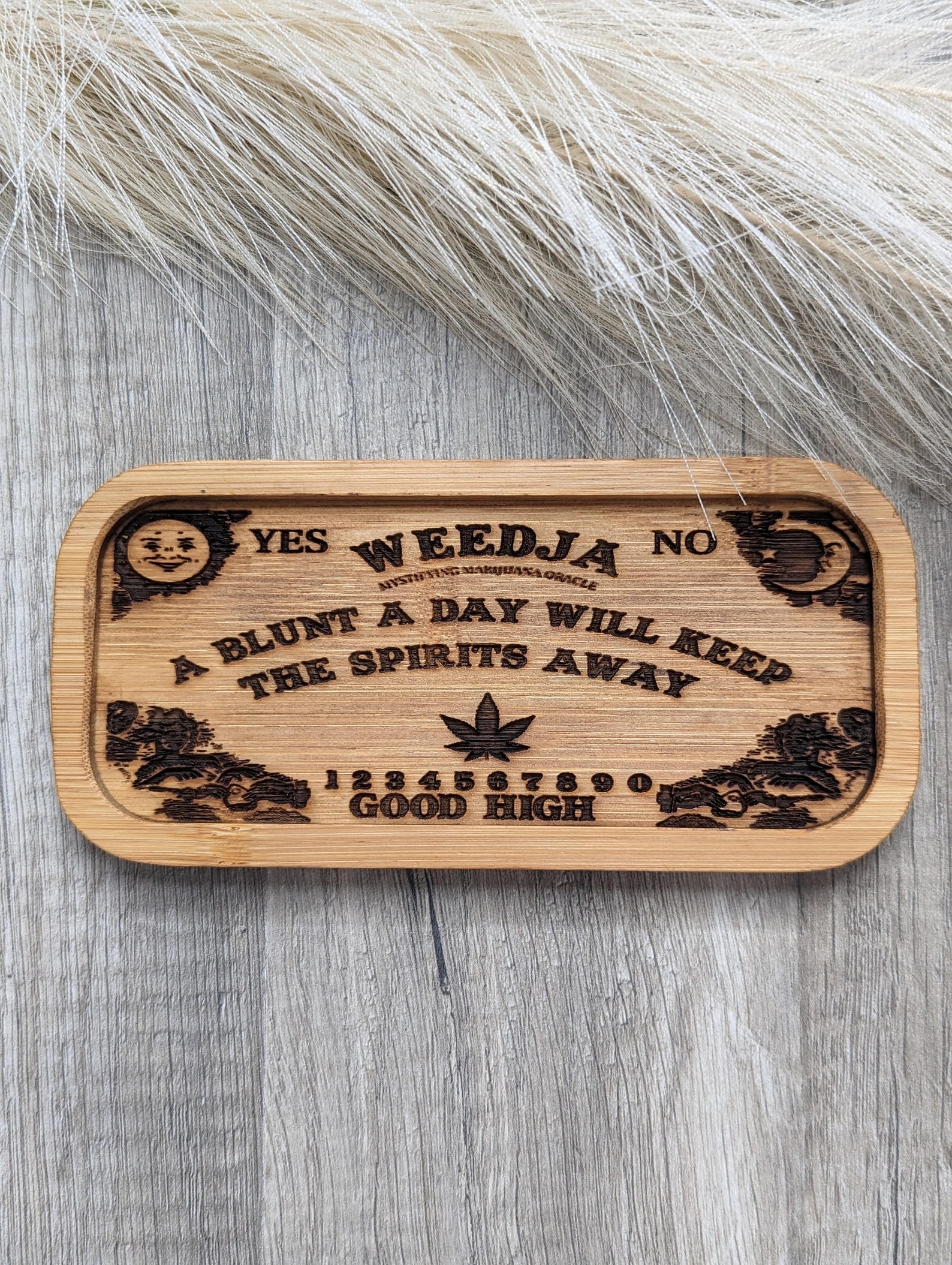 Mini Bamboo Rolling Tray - Etsy