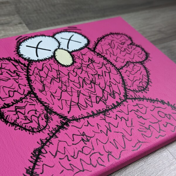 Kaws Painting - Etsy